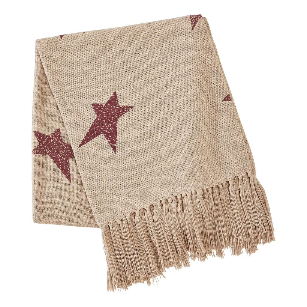 Gable Primitive Star Woven Throw 50x60